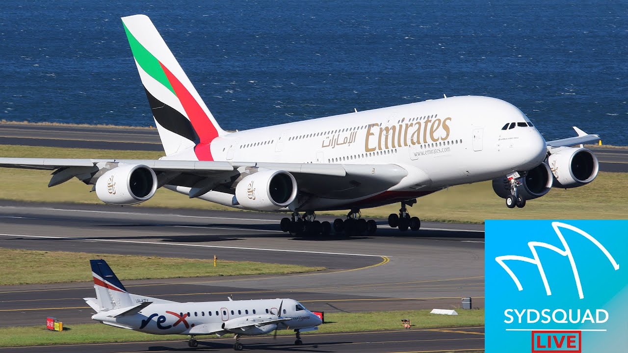Airbus A380 BEAUTY @ Sydney Airport by SydSquad! Plane Spotting 2022 ...