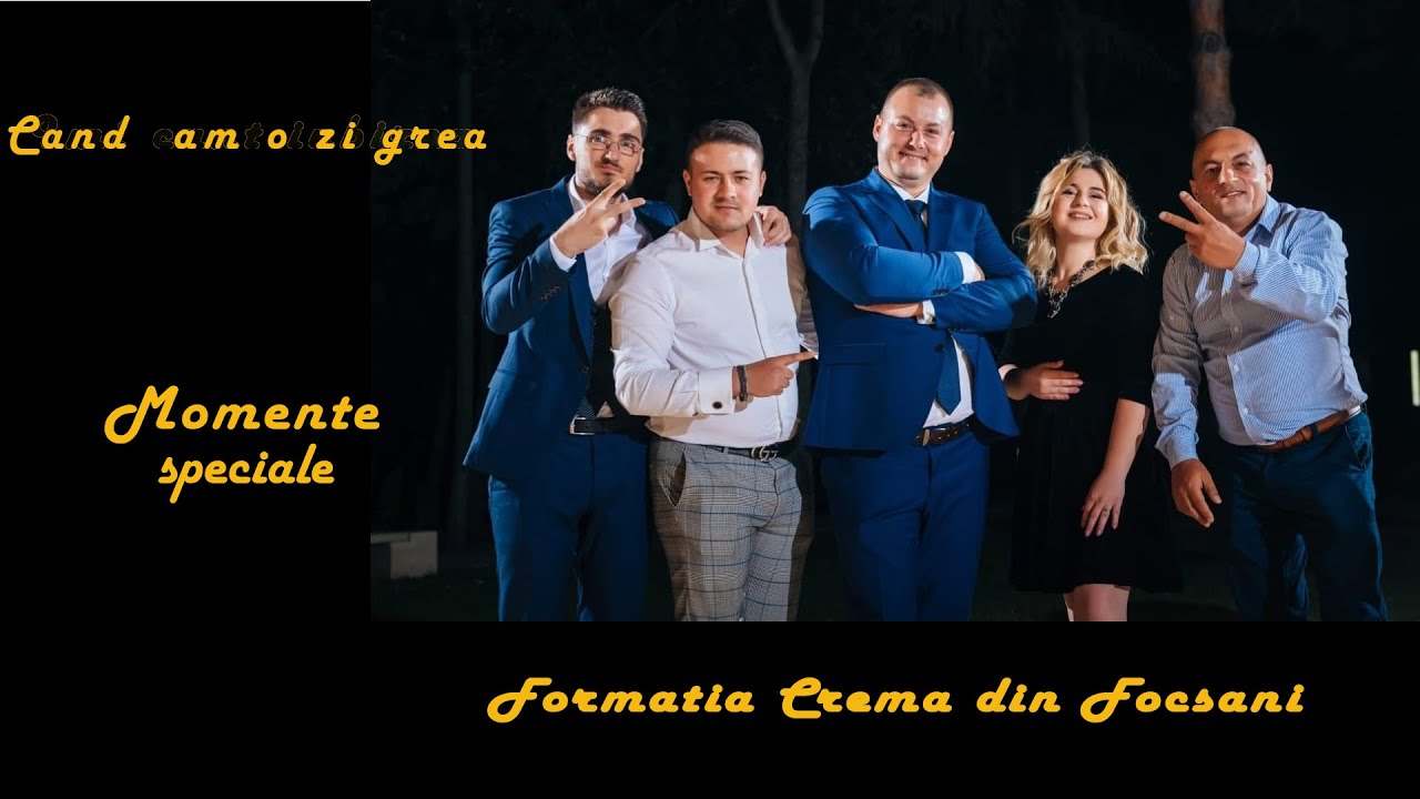 Formatia Crema din Focsani- Cand am o zi grea/Cand rasare soarele ...