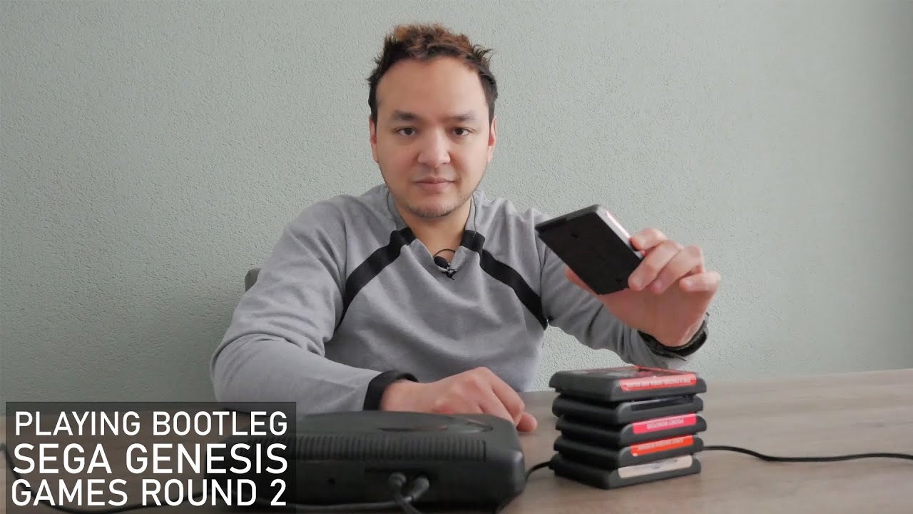Playing 6 Sega Genesis Bootleg Games Round 2 - YouTube