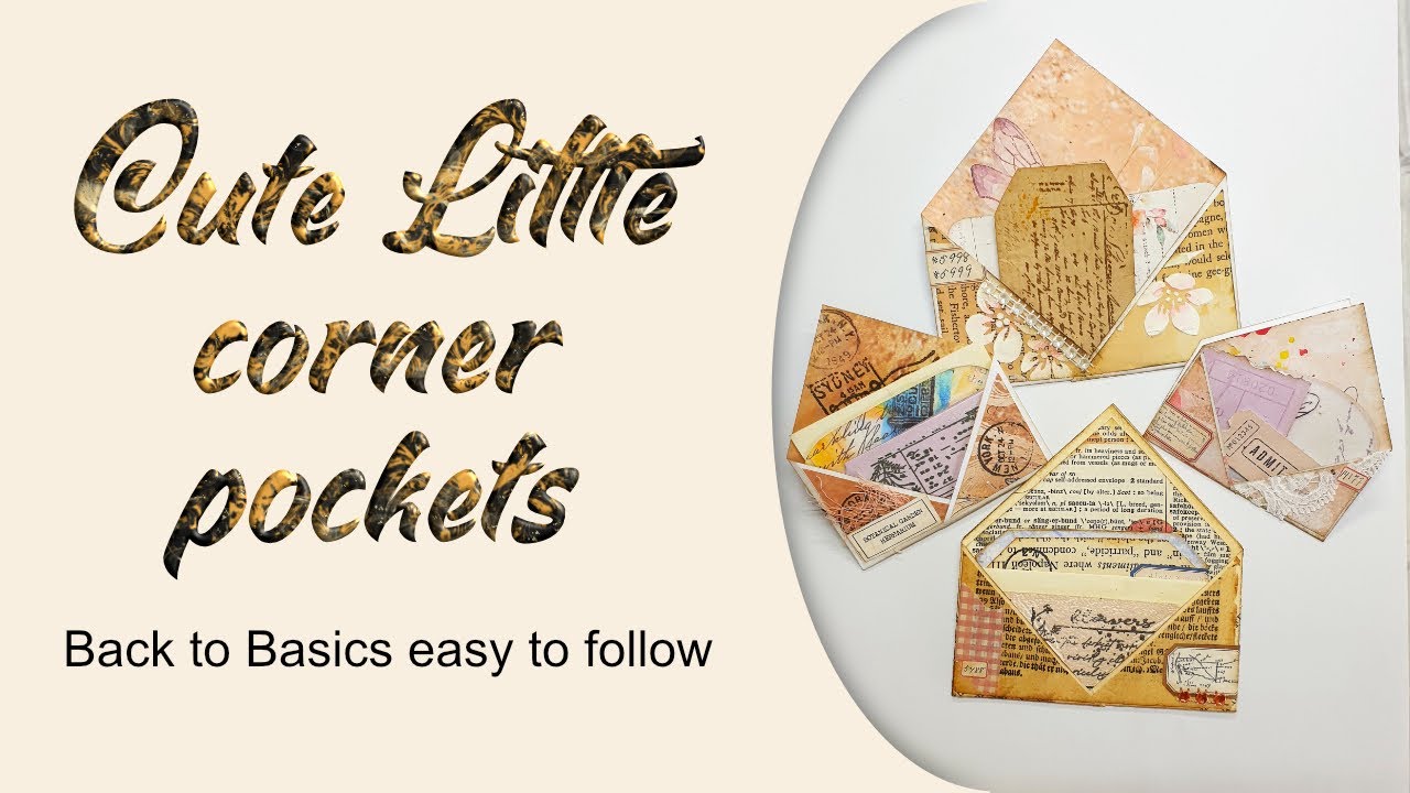 Stacked little corner pockets - YouTube