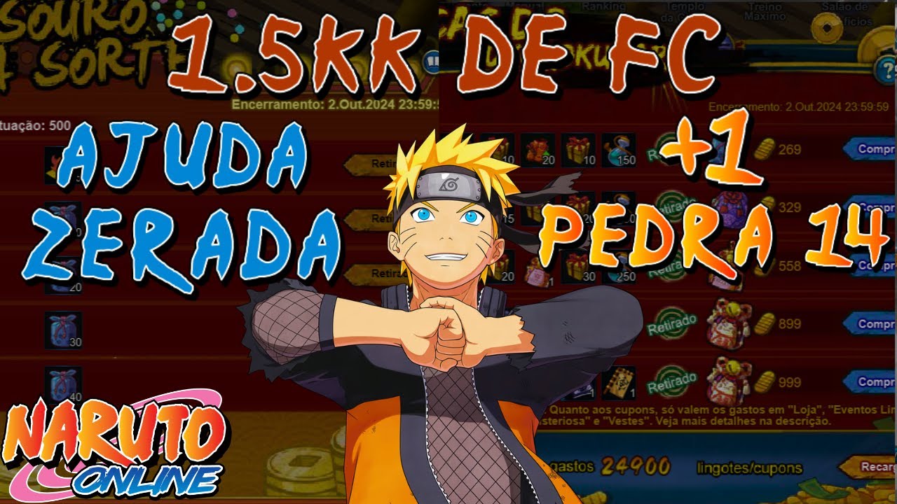 ZERANDO TESOURO DA SORTE + FUKUROKUMARU - UP INSANO NA CONTOLA ...