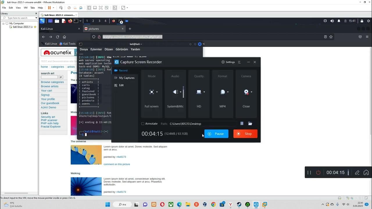 Sqlmap injection | web hack | kali linux - YouTube