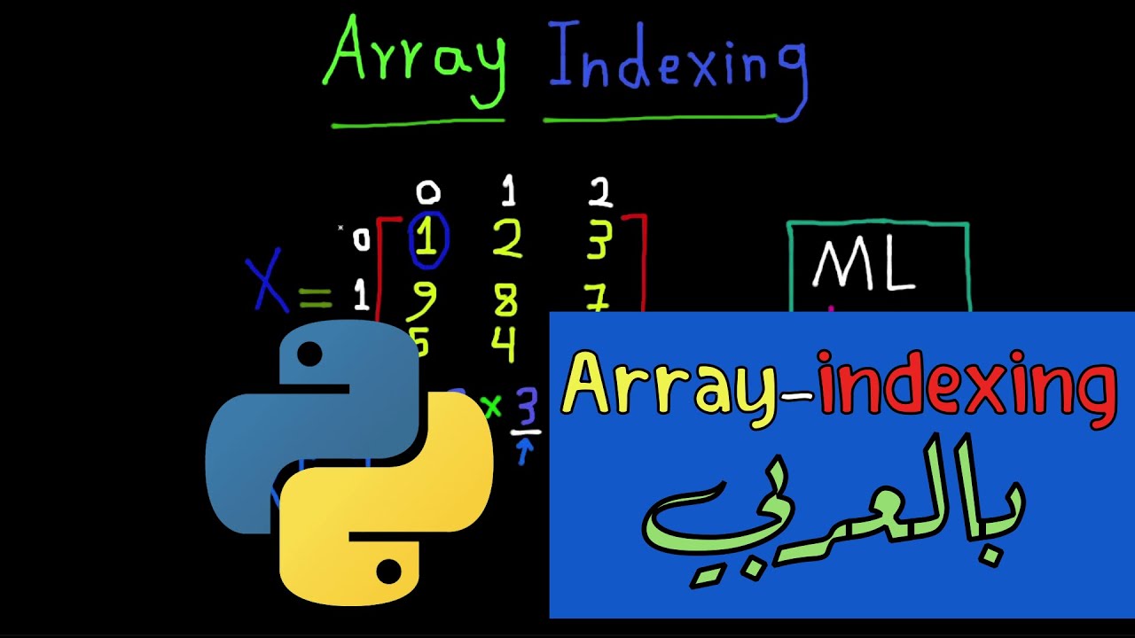 ِarray Indexing بالعربي Youtube