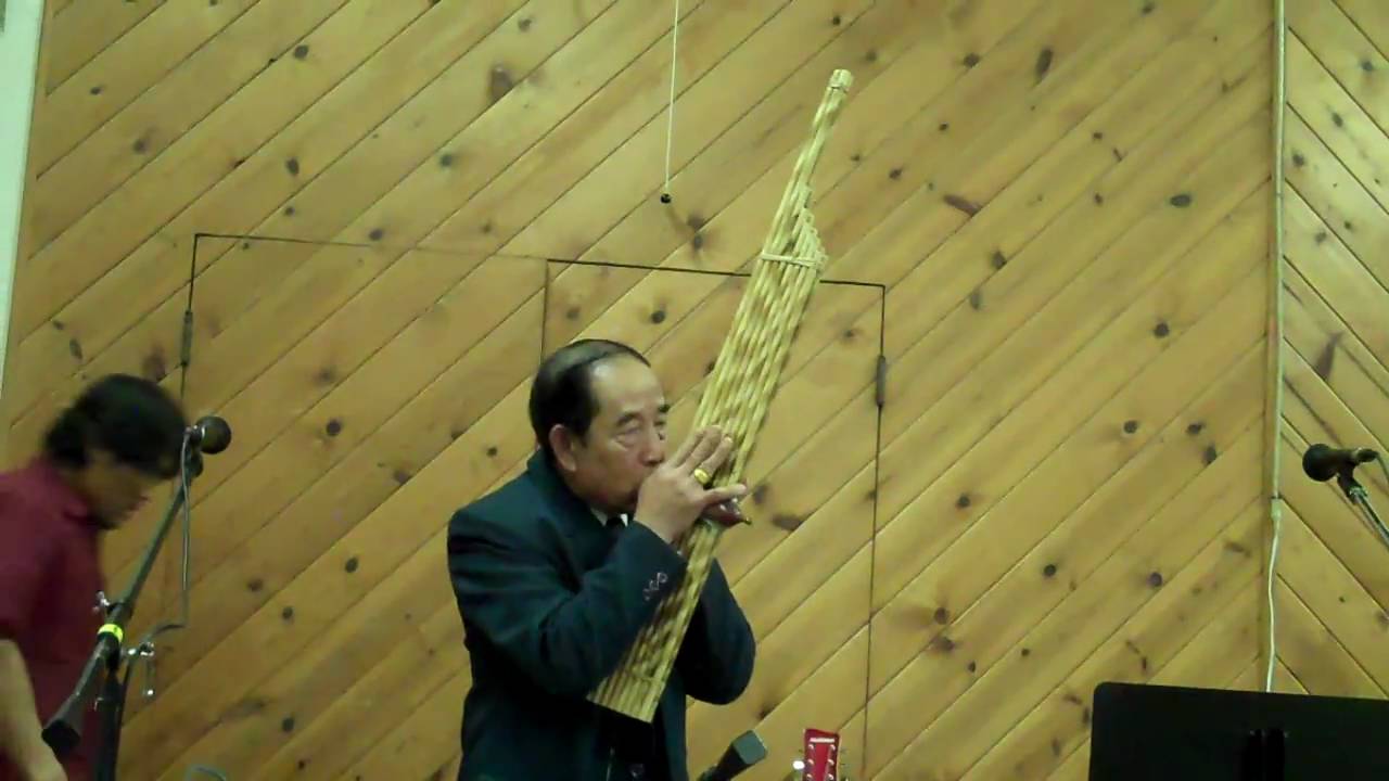 Khmu musical instrument - Khan - YouTube