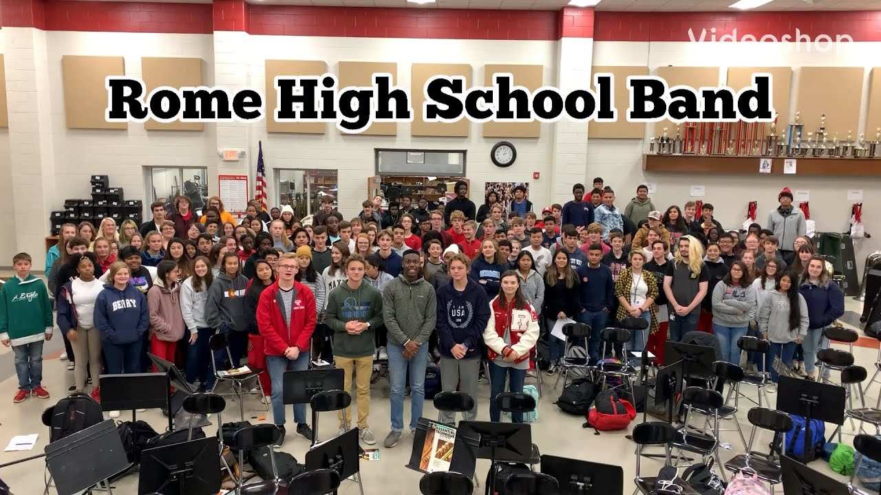 Rome high school band - YouTube