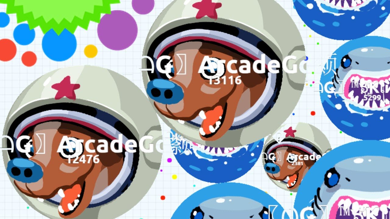 Agar.io Space War! UFO Attack! ArcadeGo Agar.io Live Stream - YouTube