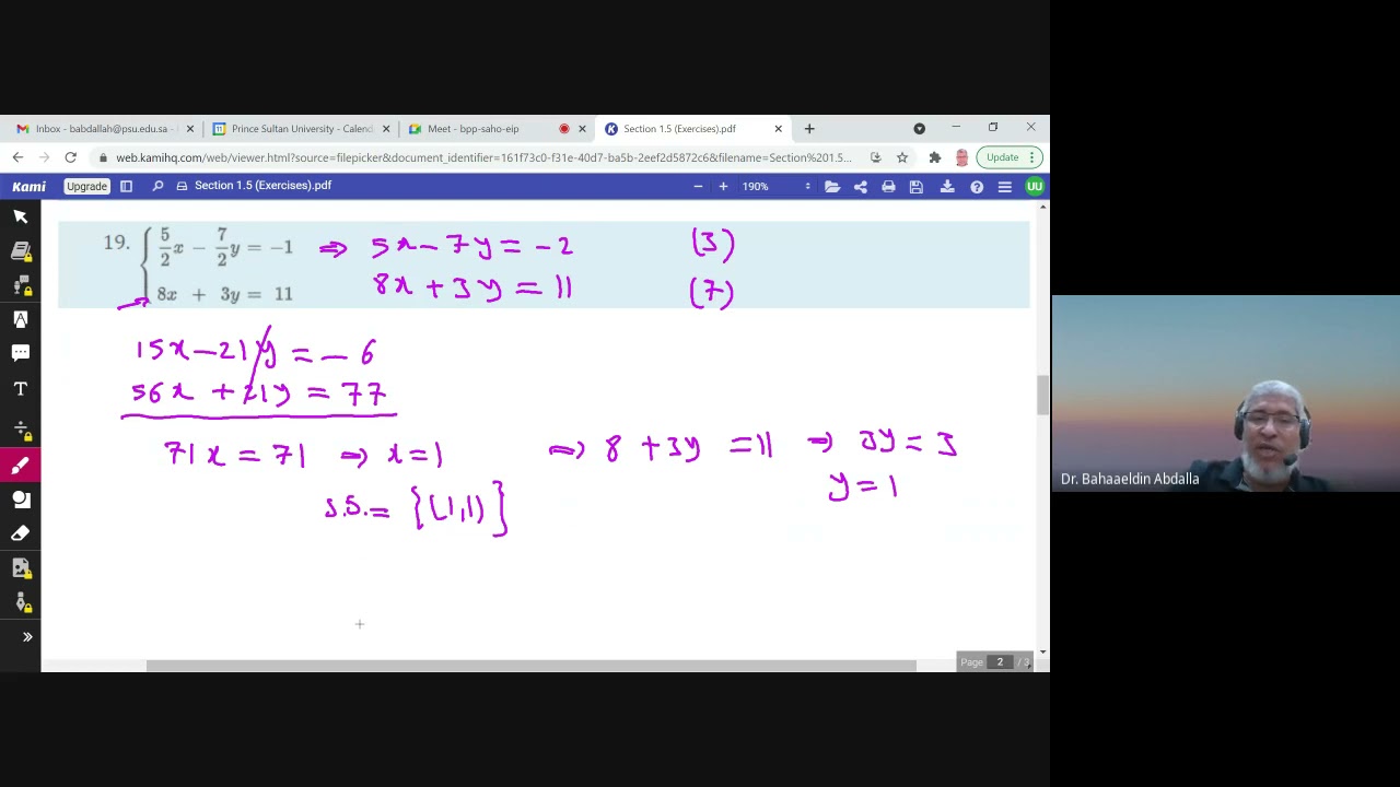 1 5 Solutions Of Systems Of Linear Equations Exercises YouTube 1 5 Solutions Of Systems Of Linear Equations Exercises YouTube