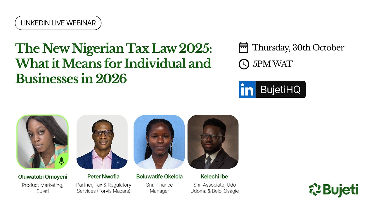 The New Nigerian Tax Law 2025 What it means for Individuals and ...