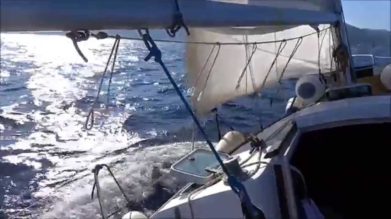 Ep. 3 Gib'Sea 84 Dufour sailing Tuscany september 2015 Orsa Minore ...