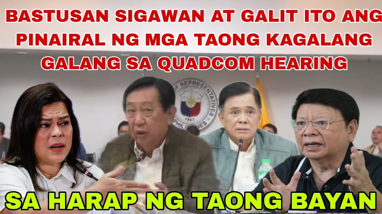 BASTUSAN SIGAWAN AT GALIT ITO ANG PINAIRAL NG MGA TAONG DAPAT AY ...