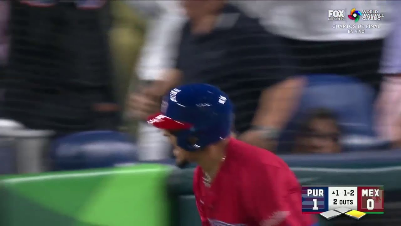 Home Run de Javi Báez | Puerto Rico 3-0 México | WBC en FOX | 17 de marzo - YouTube