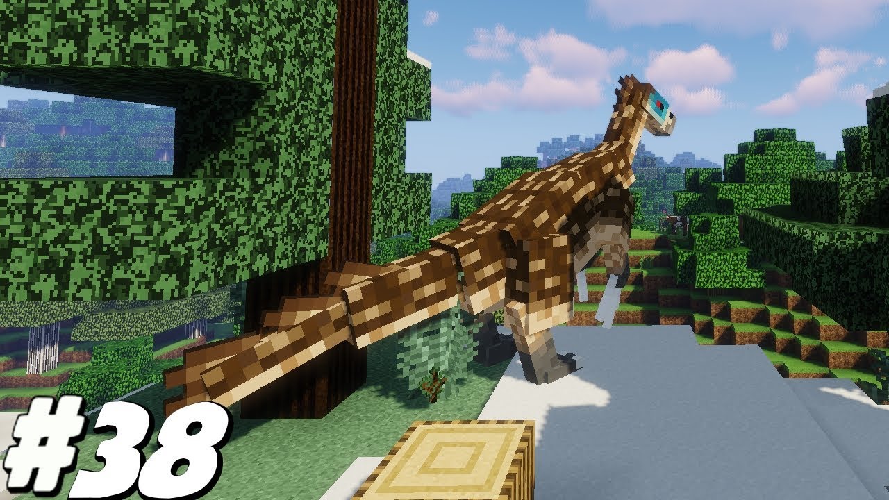 THERIZINOSAURUS DNA ACQUIRED | MINECRAFT DINOSAURS |Ep 38 - YouTube