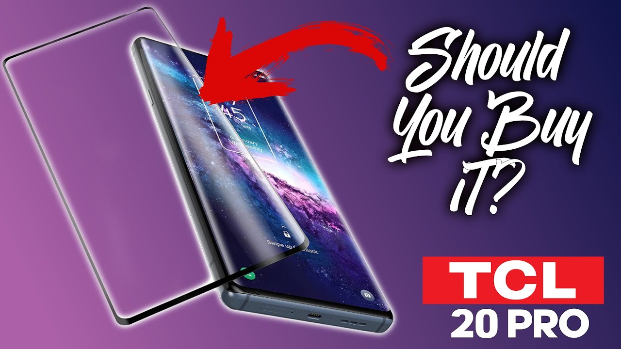 Tempered Glass Screen Protector For TCL 20 PRO 5G - YouTube