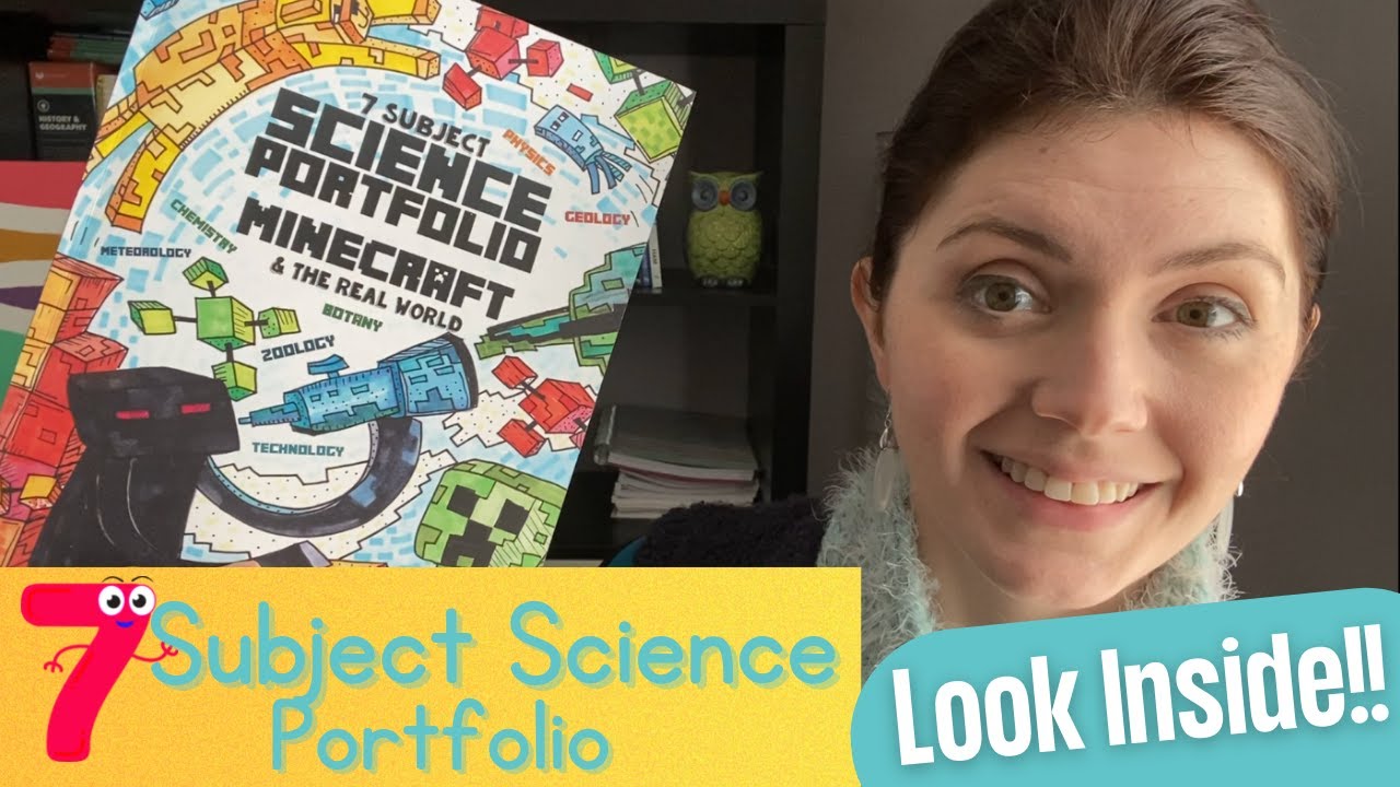 7 SUBJECT Science Portfolio | LOOK INSIDE | MINECRAFT | Homeschool ...