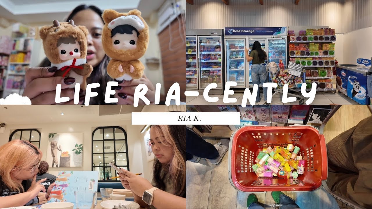 life ria-cently ♡ | unboxing, finding smiskis, grocery run 🛒 - YouTube