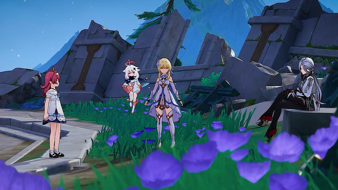 You're Dead Clervie | Paimon Shocked after seeing Clervie's Reaction to ...