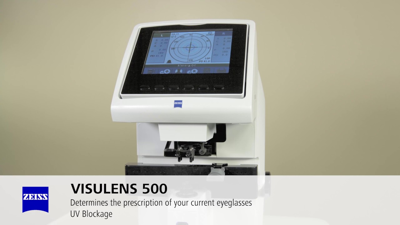 VISULENS 500: Checking your current prescription - YouTube