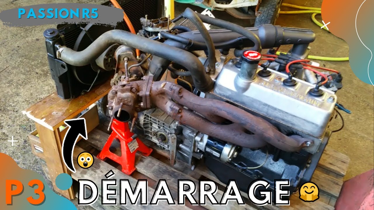 🚗 R5 ALPINE TURBO MOTEUR - YouTube