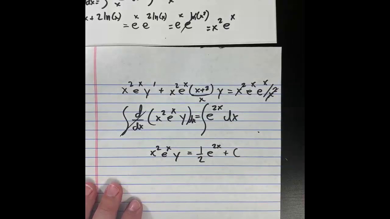 MATH-266 Recitation #3: First Order Linear and Exact Differential ...