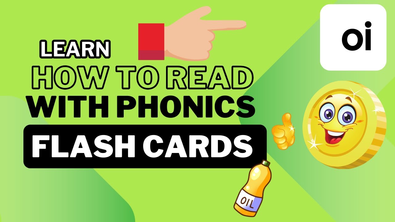 "Phonics Flashcards: Discovering the 'oi' Sound for Exciting Reading ...