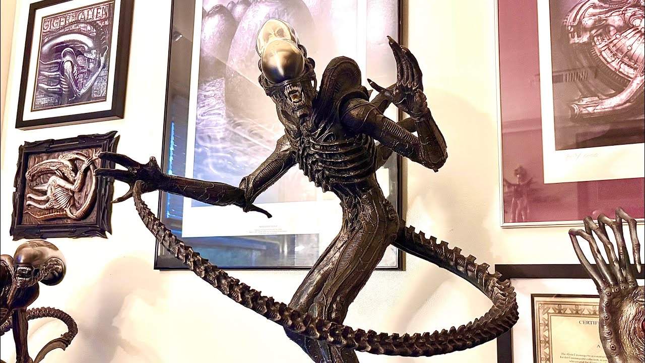CINEMAQUETTE 1/3 Scale ALIEN Big Chap H.R. Giger Statue Review - The ...