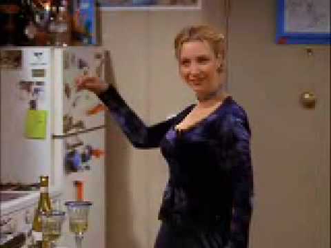 Phoebe dancing for Chandler - YouTube