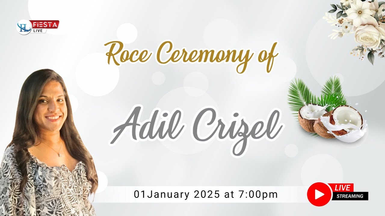 Roce Ceremony Of ADIL CRIZEL | Watch LIVE - YouTube