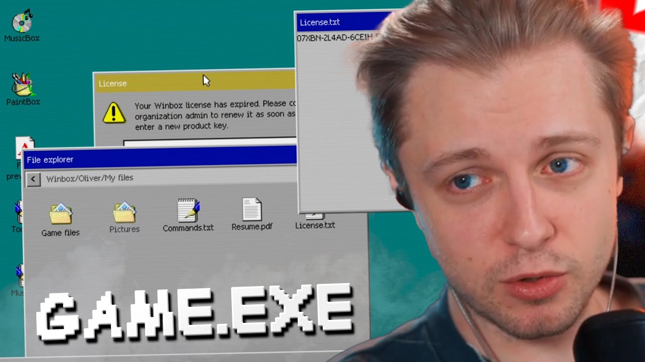 СТИНТ ИГРАЕТ в GAME.EXE - YouTube