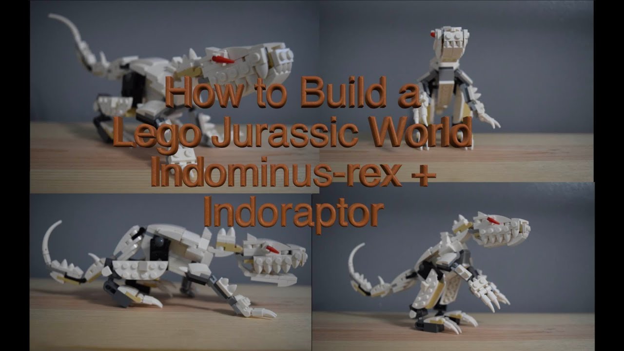 How to Build a Lego Dinosaur - YouTube
