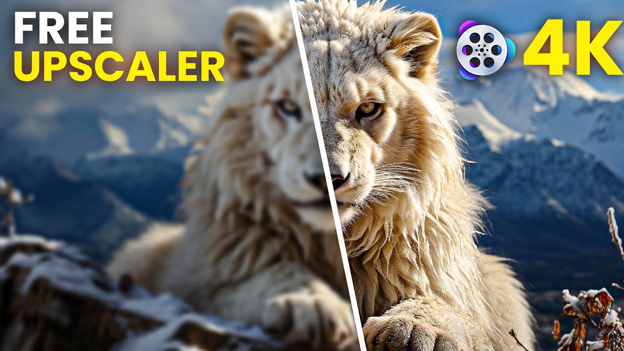 How to Upscale Videos/Images from 360p to 4K for Free - AI Video ...