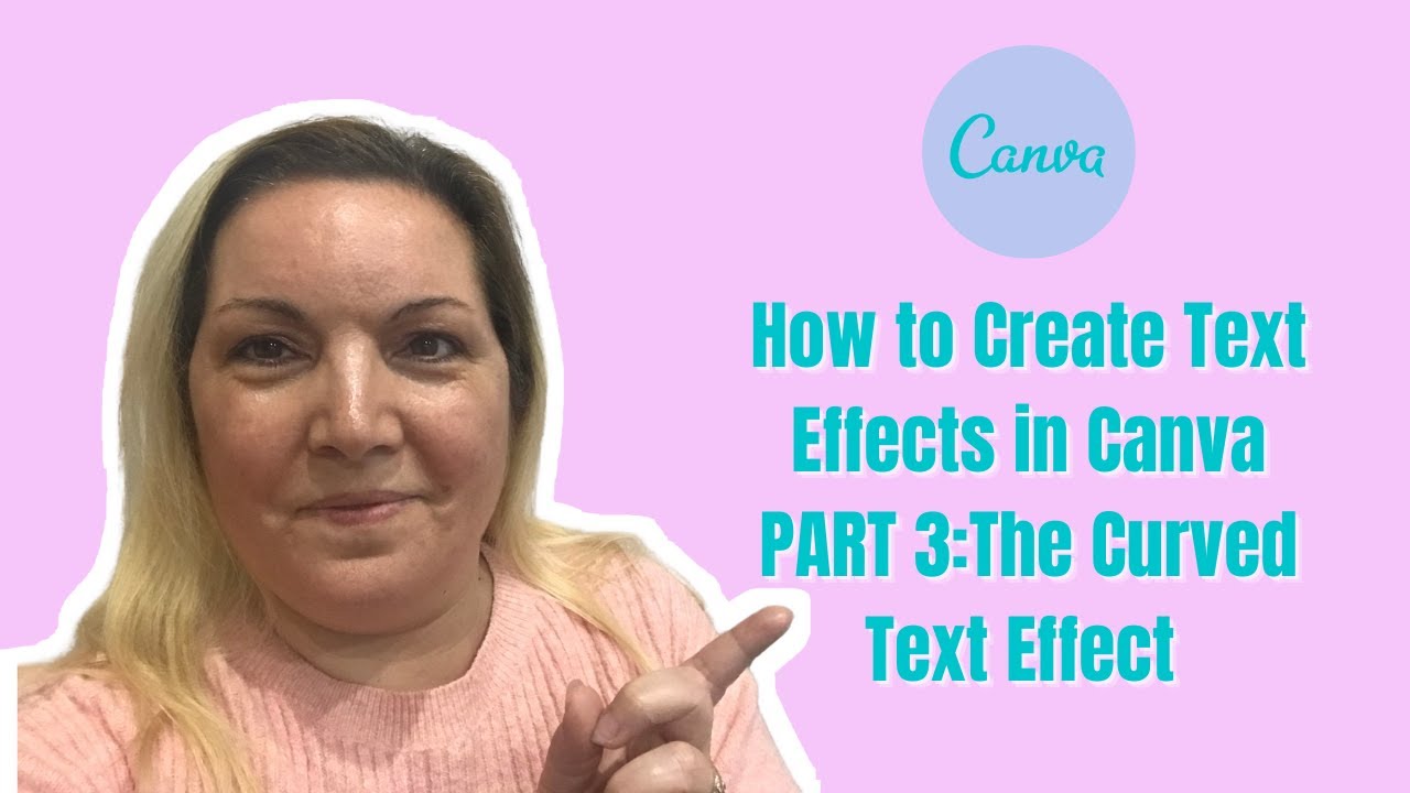 How To Create Text Effects In Canva PART 3 The Curved Text Effect How To Create Text Effects In Canva PART 3 The Curved Text Effect