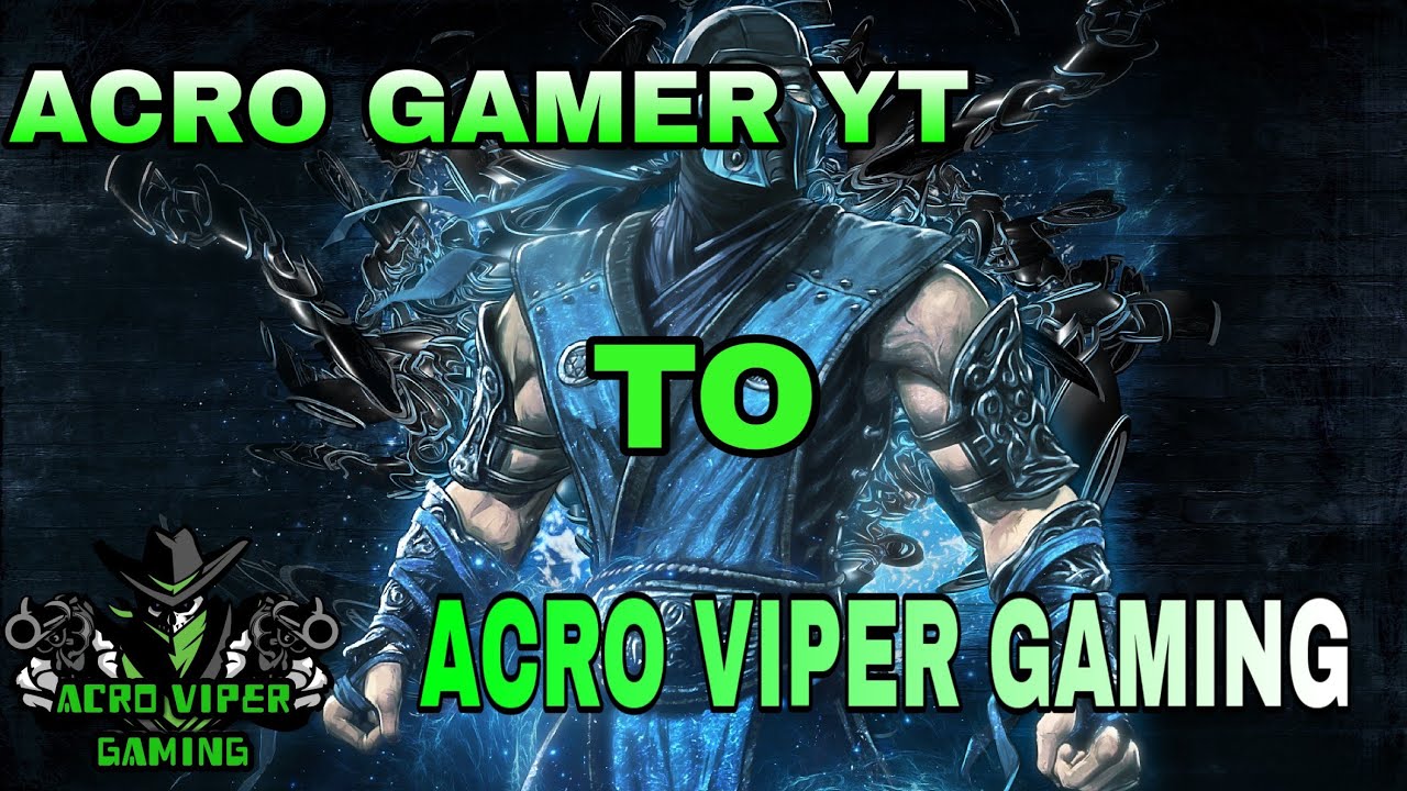 Acro Gamer Yt | Acro VipeR Gaming | 100 Subs For Giveaway | Youtube ...