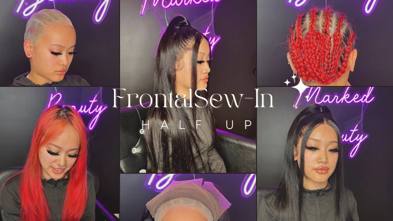 FRONTAL SEW-IN TRANSFORMATION | FRONTAL & BUNDLES FROM AMAZON - YouTube