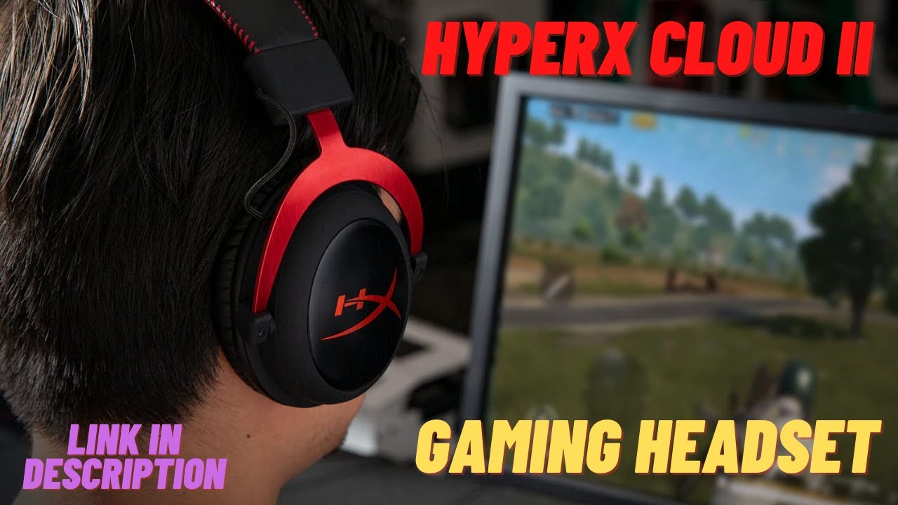 HyperX Cloud II Gaming Headset | Headset With Detachable Microphone ...
