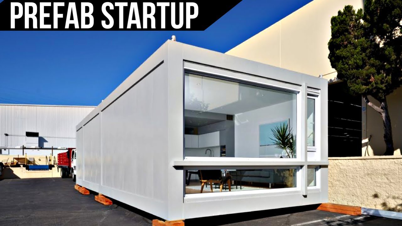 The PREFAB STARTUP Bringing Affordable Housing to California! - YouTube