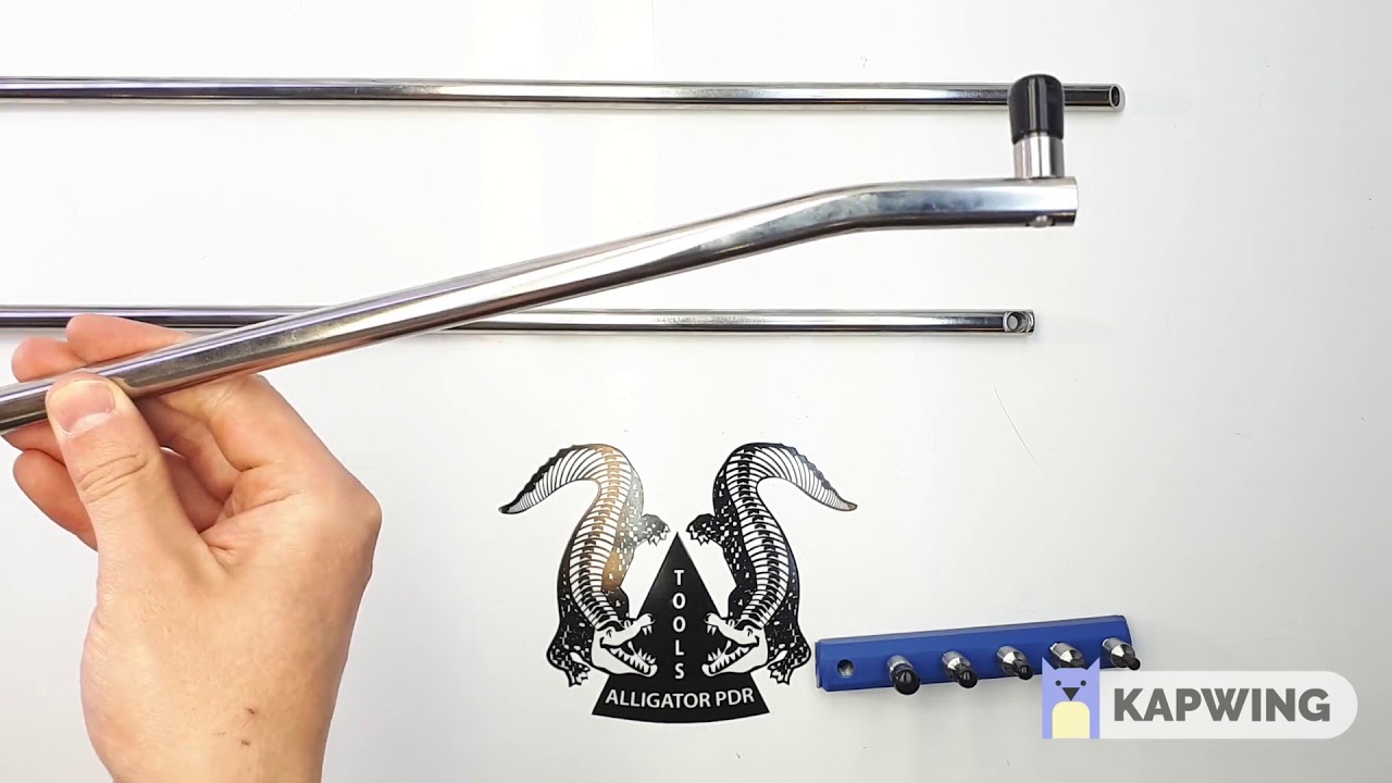 Alligator-PDR Tools with INTERCHANGEABLE TIP - YouTube