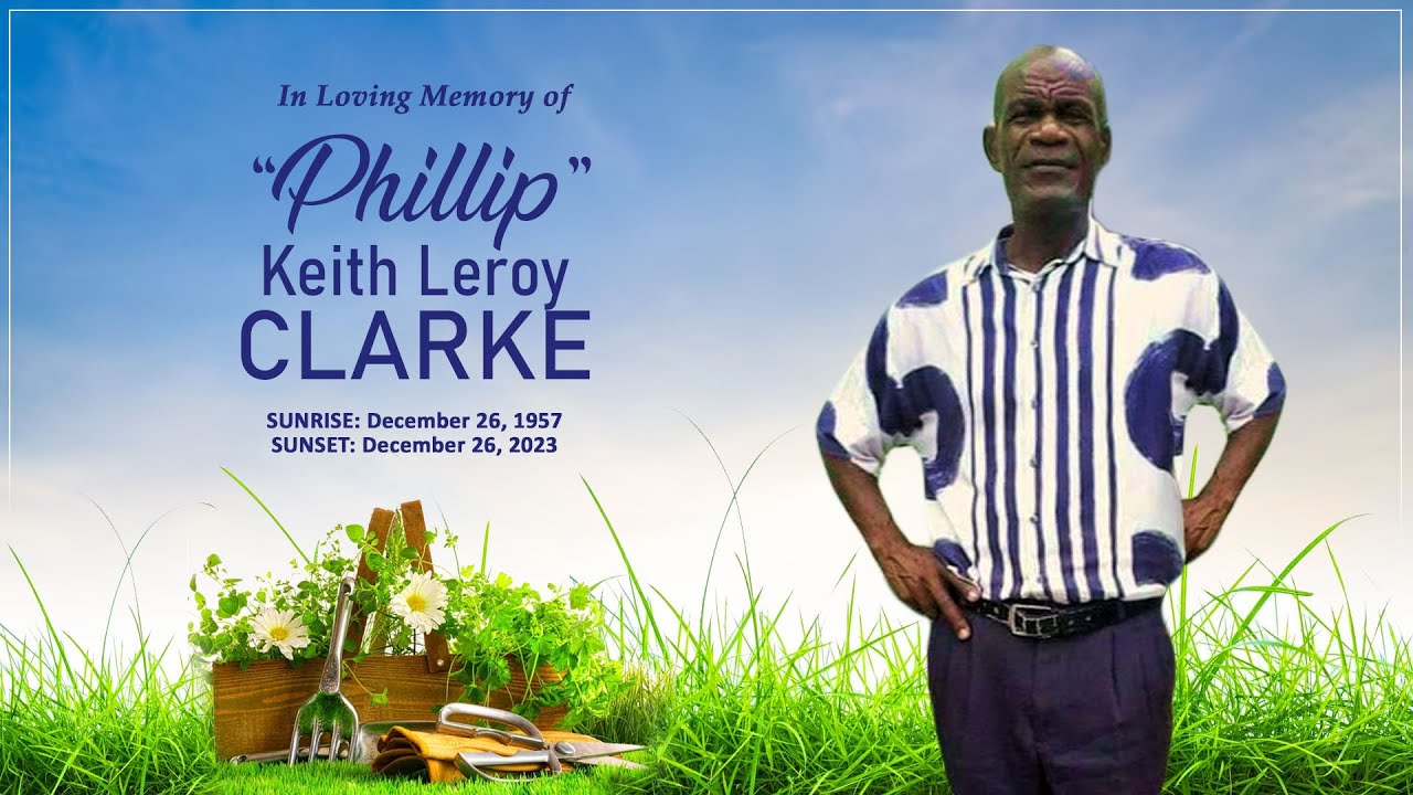 Celebrating The Life of Keith Leroy Clarke - YouTube