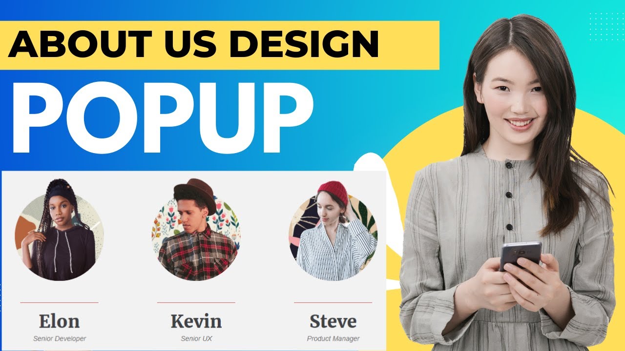 Custom Code for About Us PoPup | Download & Use - YouTube