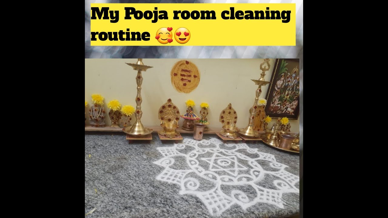 How I clean Pooja vessel's 😍👀#cleaning #Pooja #vessel's washing # ...