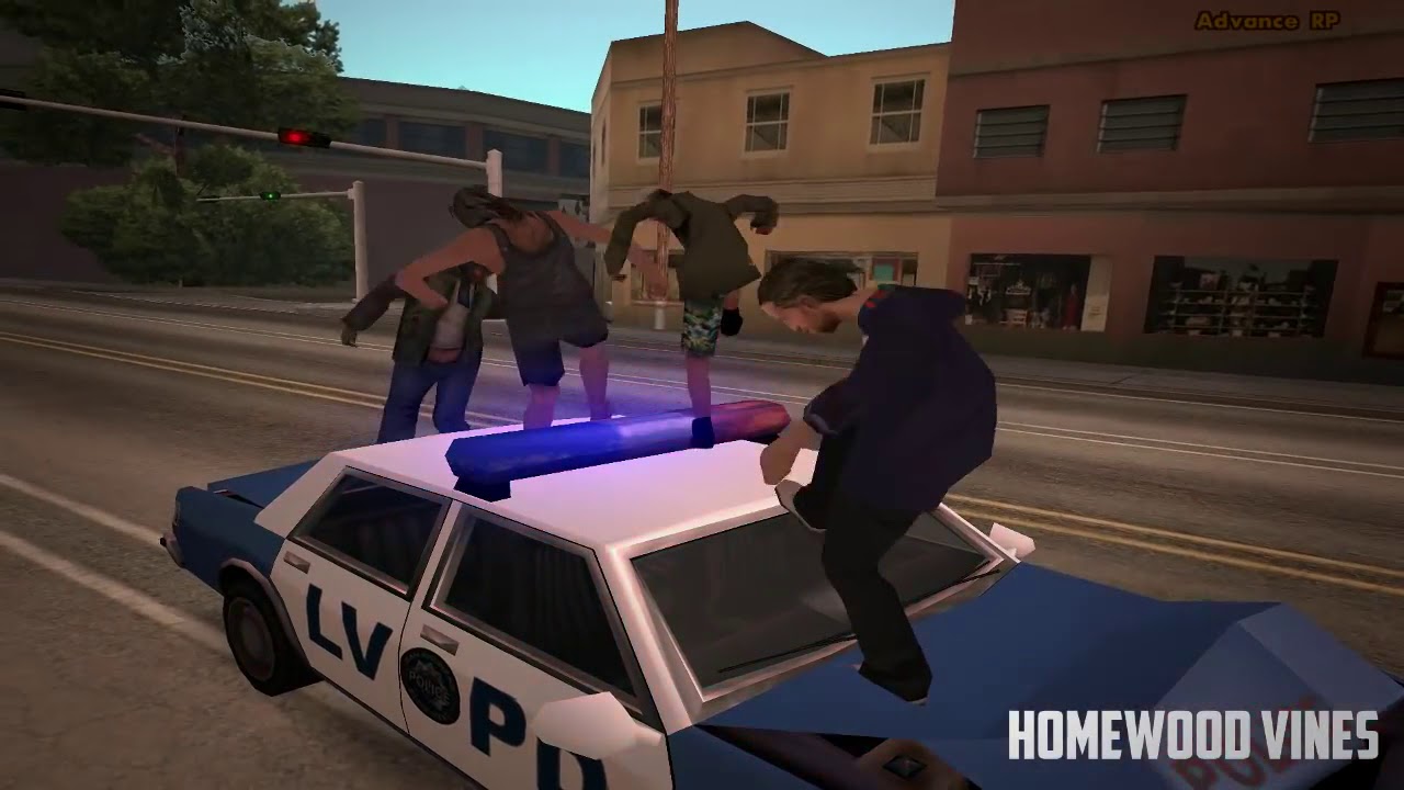 BOMJ GANG МУВИКИ САМП - YouTube