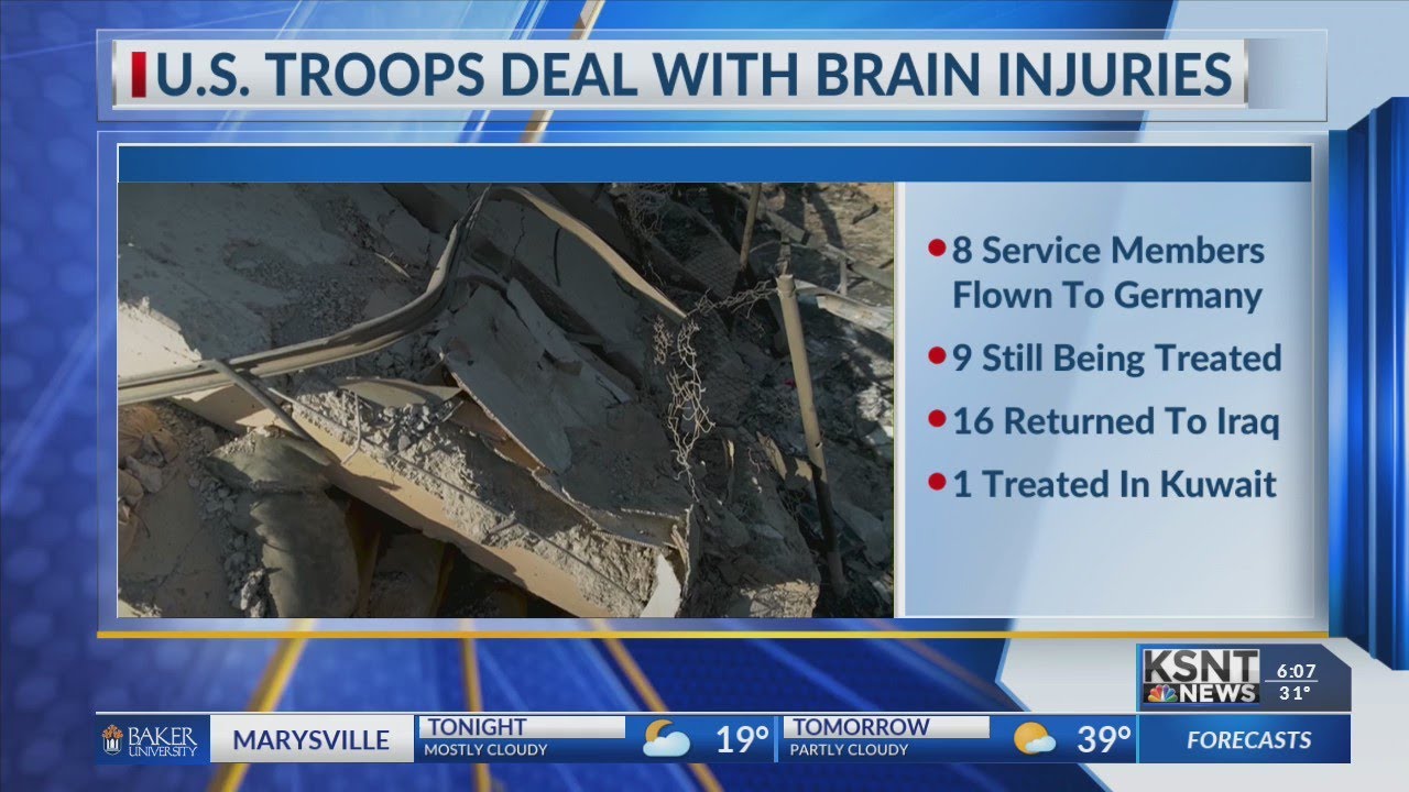 Dozens of U.S. service members dealing with brain injuries from missile ...