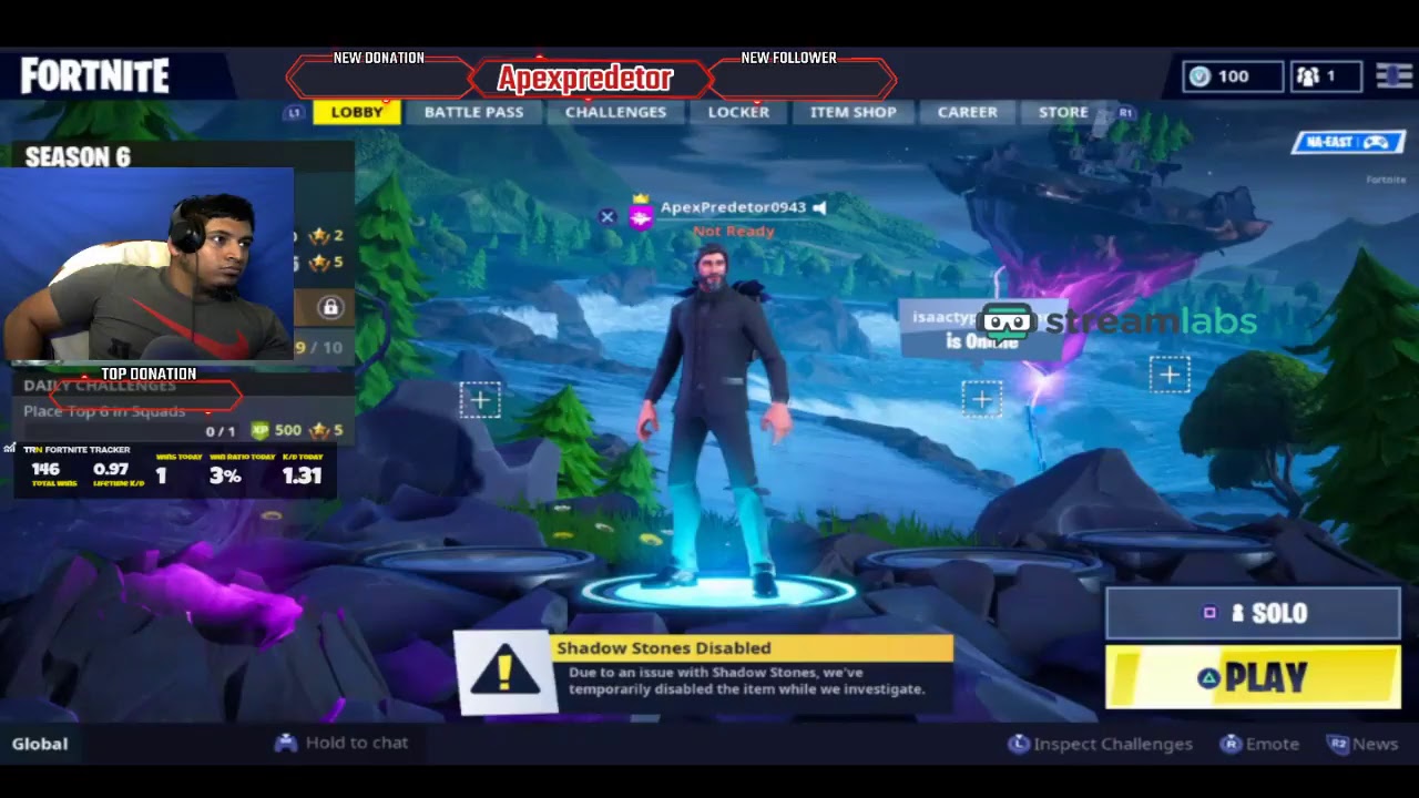 FORTNITE BATTLE ROYALE SEASON 6 COME JOIN IN - YouTube