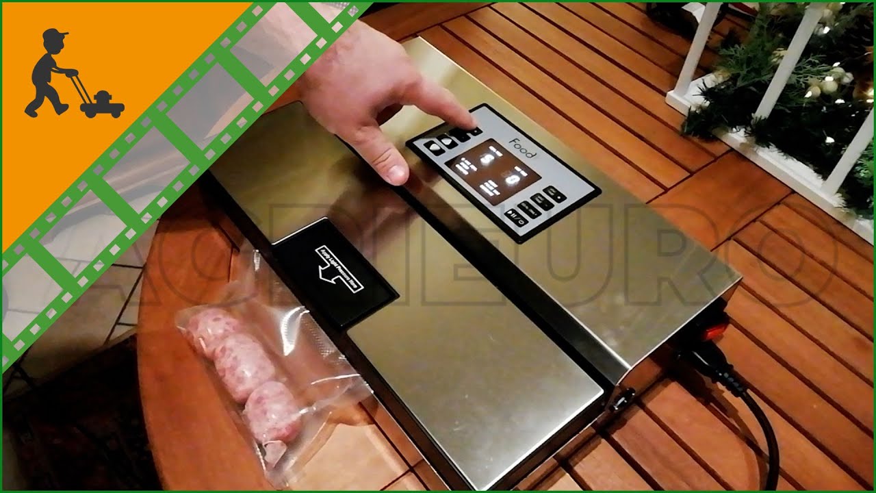 Macchina sottovuoto Royal Food VSP 3300 INOX: come funziona lo ...