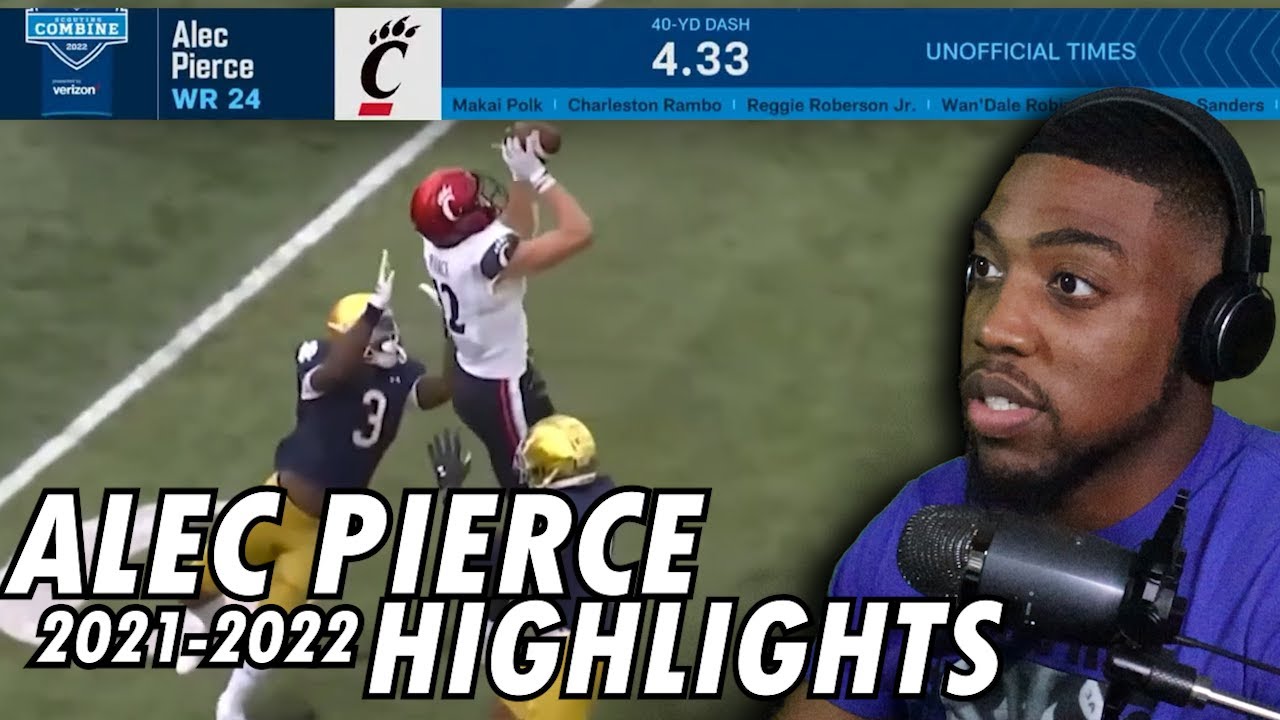 Alec Pierce (WR | Indianapolis Colts) Cincinnati Highlights REACTION ...
