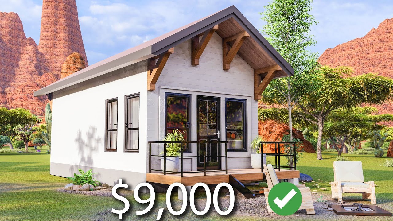 (4x8 Meters) Tiny House Design | Tiny Home | 1 Bedroom House Tour ...