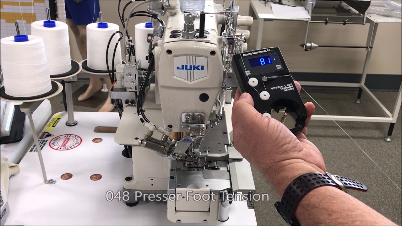 Presser Foot Pressure & Thread Tension - YouTube
