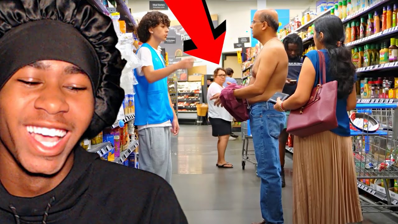 He Posed as a BAD WALMART Employee to See How People React! - YouTube