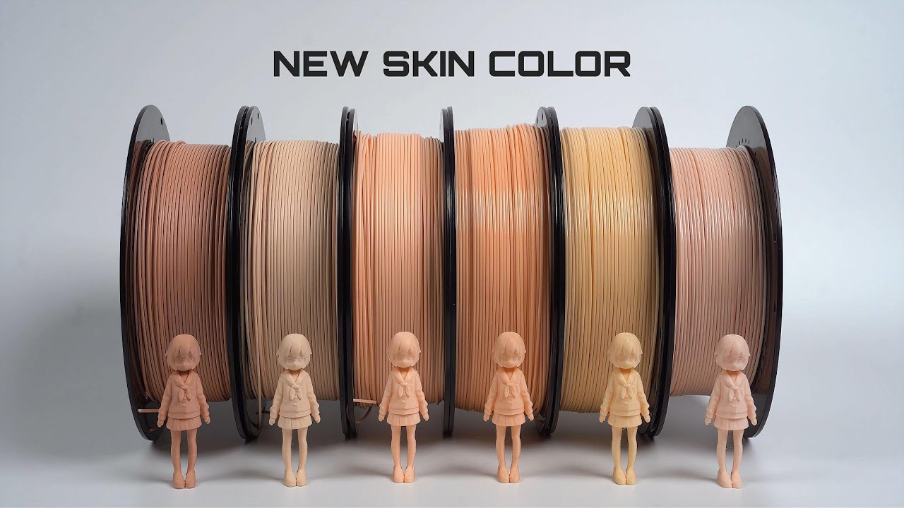 R3Dfilament Bring Your 3D Printed Figures to Life with PLA/PETG Flesh ...