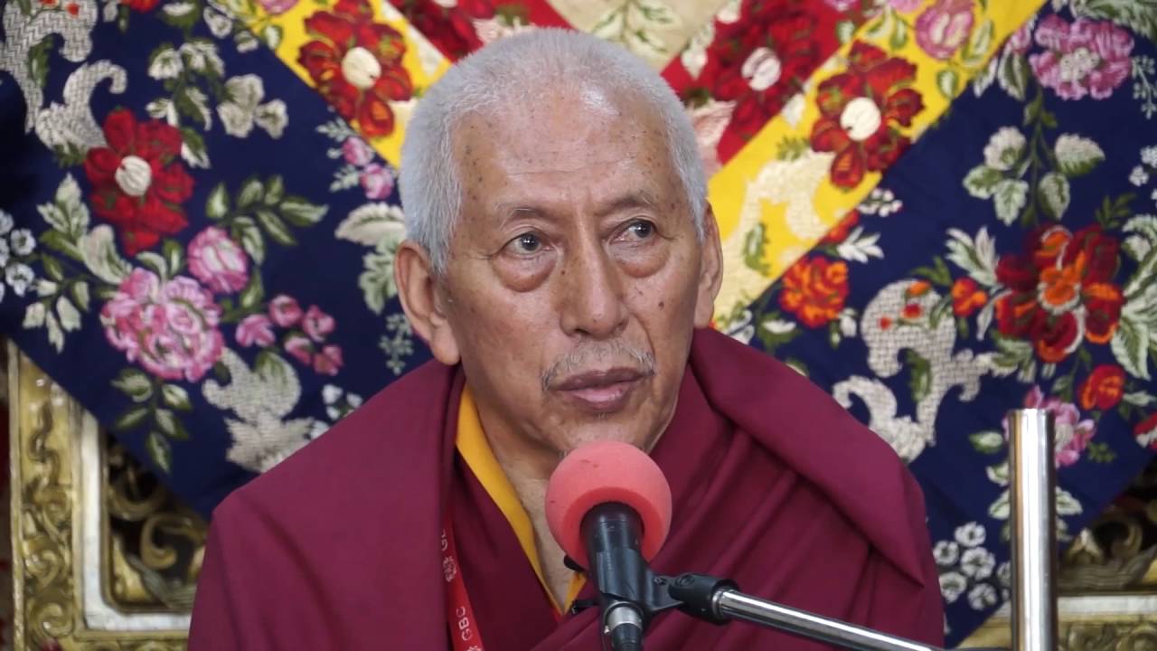 Prof. Samdhong Rinpoche gave talk to group of Indian Buddhist devotees ...