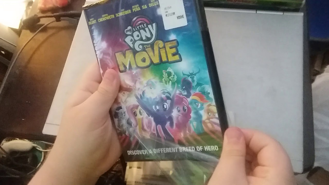 My Little Pony: The Movie 2018 DVD Unboxing - YouTube